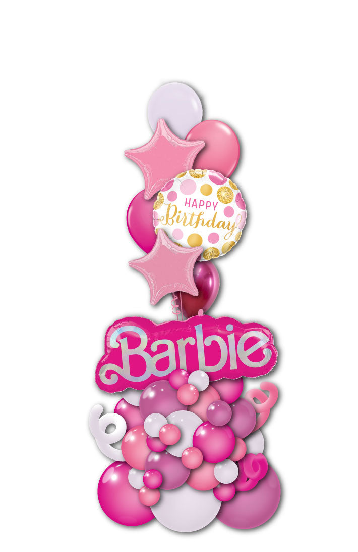 Barbie World Balloon Tower – BALLOONERY.COM