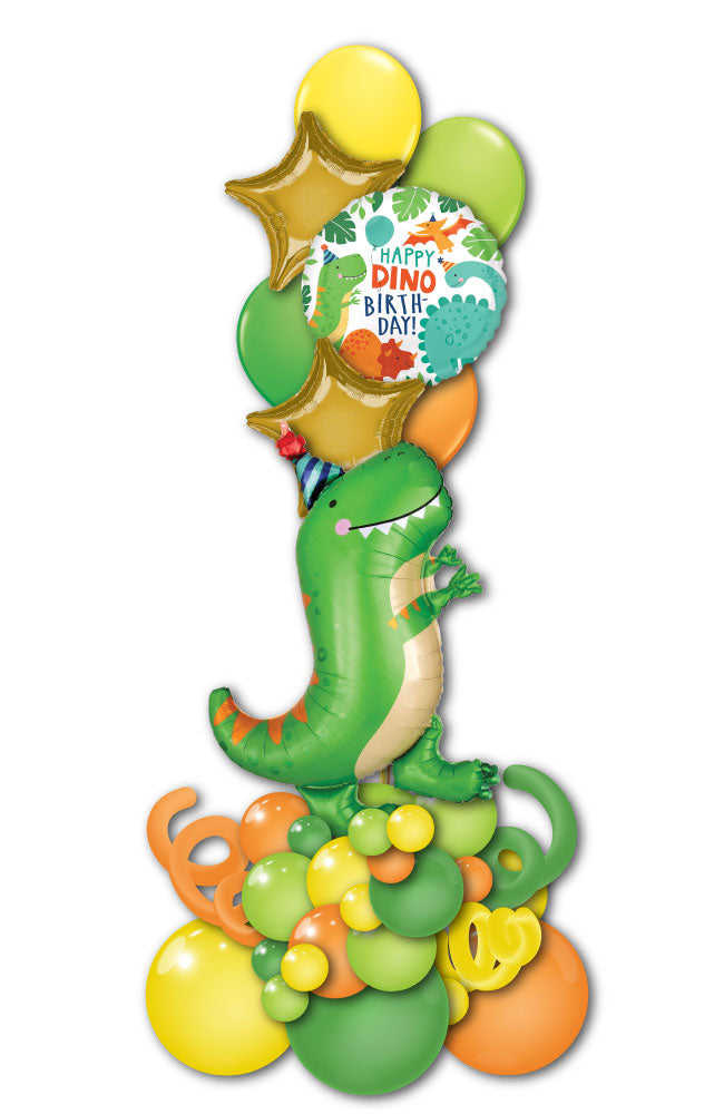 Dino-mite Balloon Tower – BALLOONERY.COM