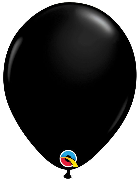 11" Onyx Black Balloon – BALLOONERY.COM