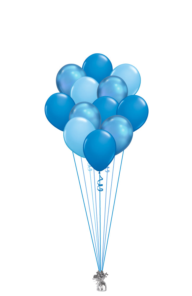 Blue Bunch Balloon Bouquet – BALLOONERY.COM