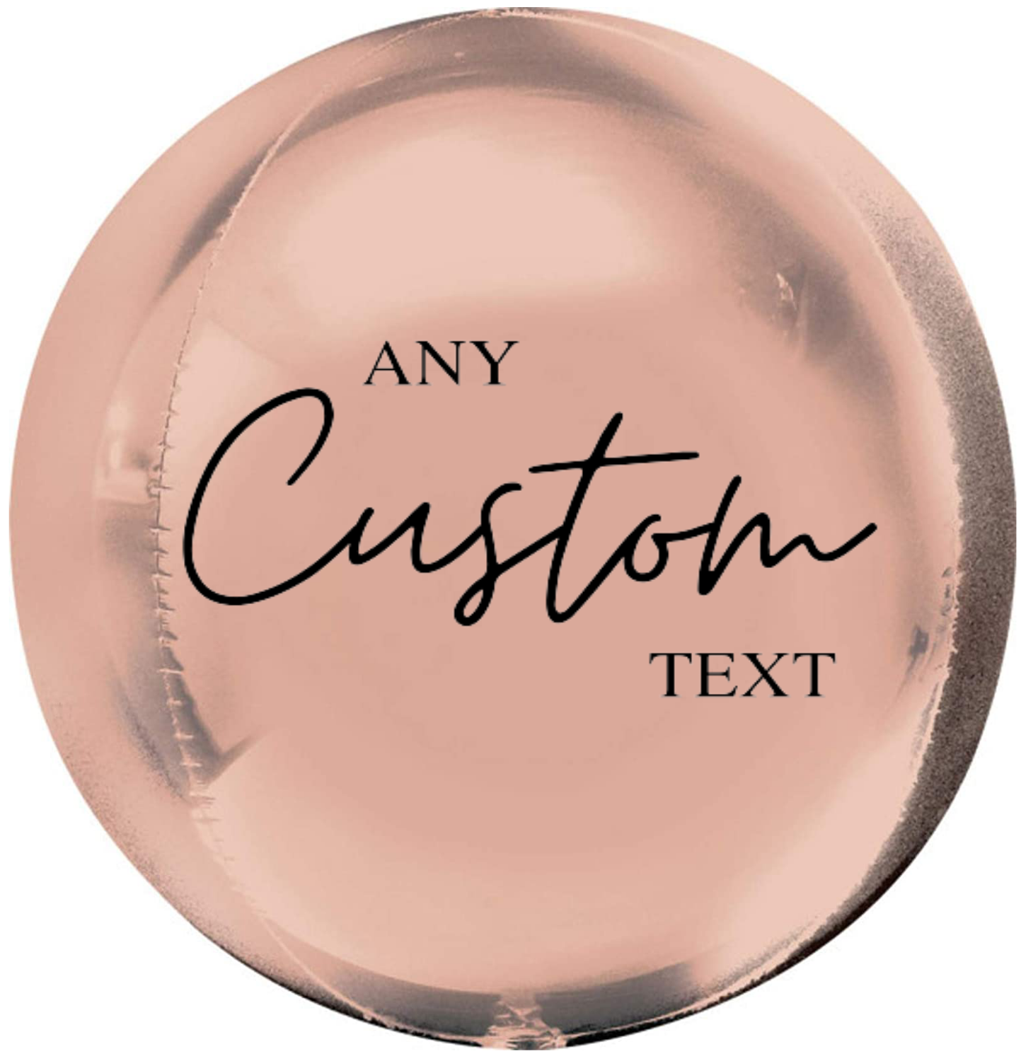 16" Personalized Orbz – BALLOONERY.COM